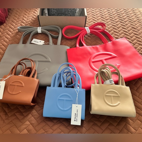 Telfar | Bags | Nwt Authentic Telfar Monogram Jacquard Small Black ...